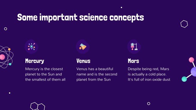Physical Sciences - Science - 6th Grade Presentation