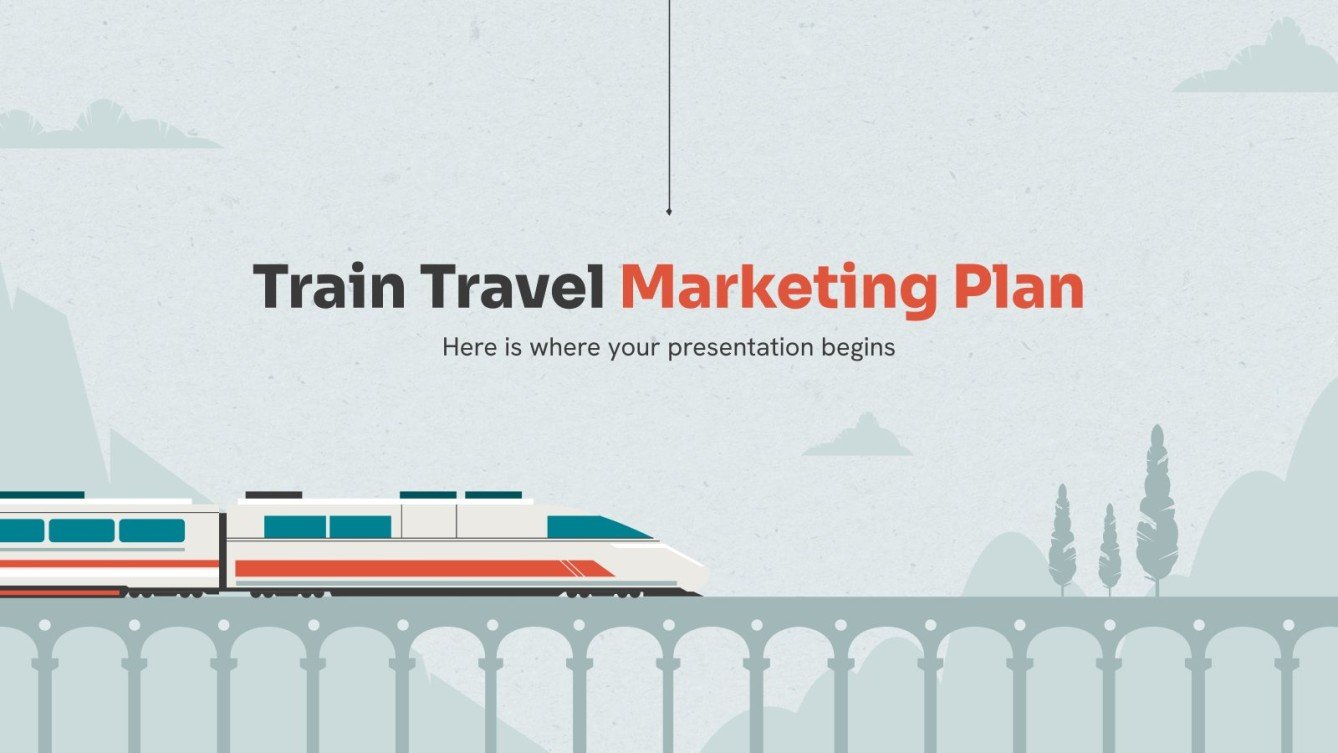 Train Travel Marketing Plan Presentation