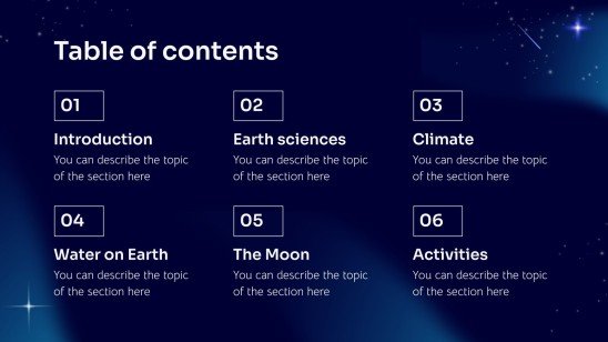 Earth and Space Sciences - Science - 8th Grade