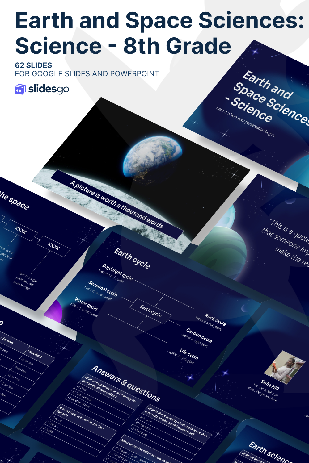 Earth and Space Sciences - Science - 8th Grade