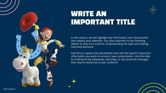 Toy Story Presentation