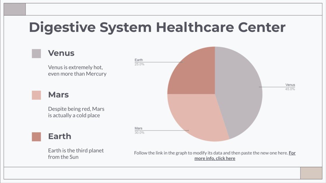 Digestive System Healthcare Center Infographics