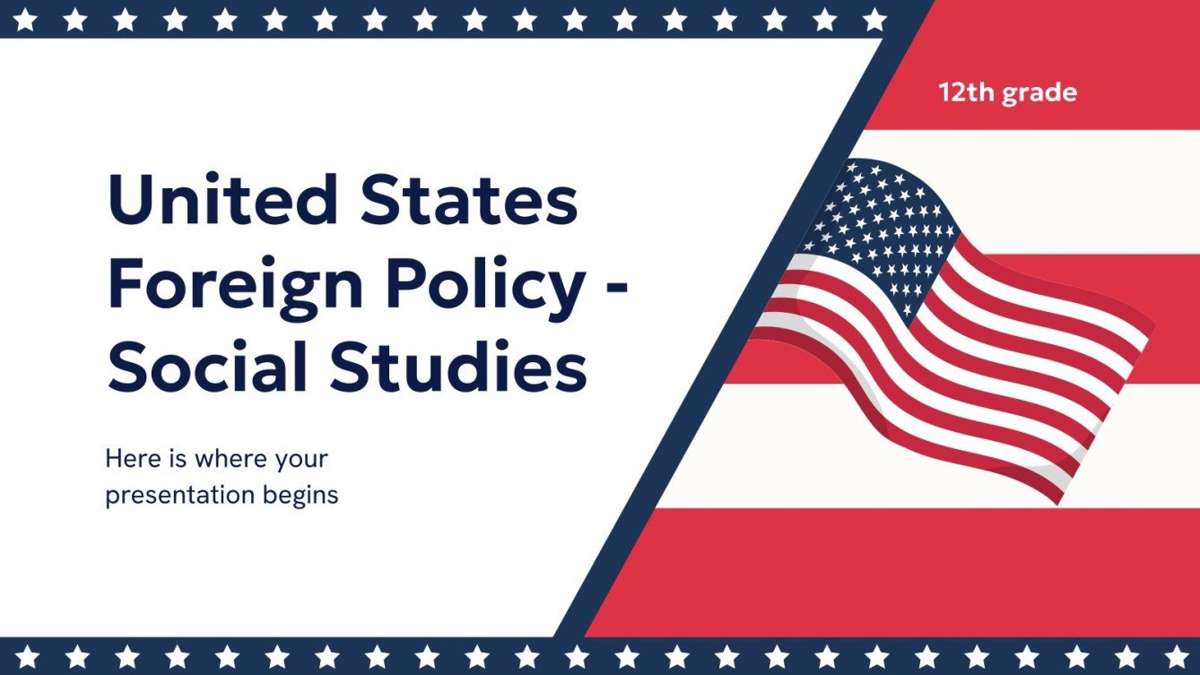 Plantillas gratis sobre Estados Unidos para Google Slides y PPT