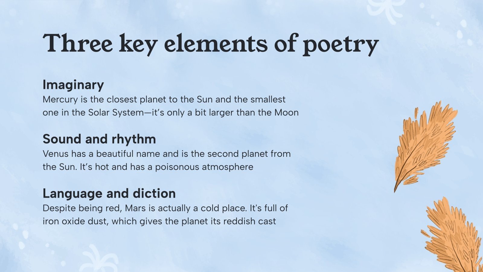 Poetry and Figurative Language - Language Arts - 6th Grade