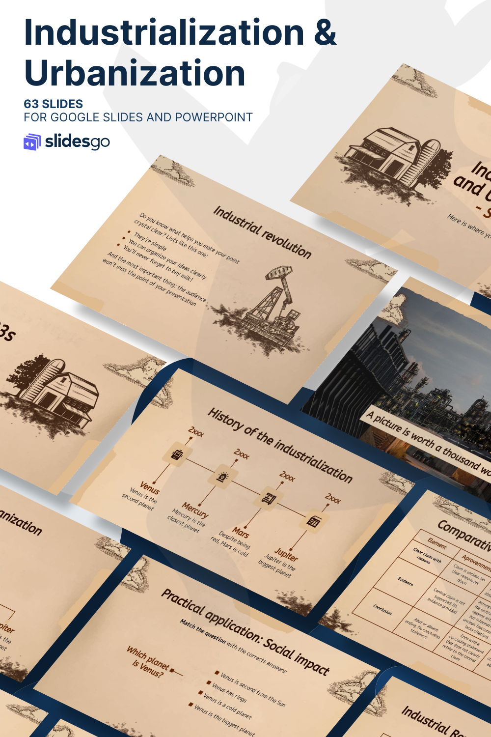 Industrialization and Urbanization - Social Studies