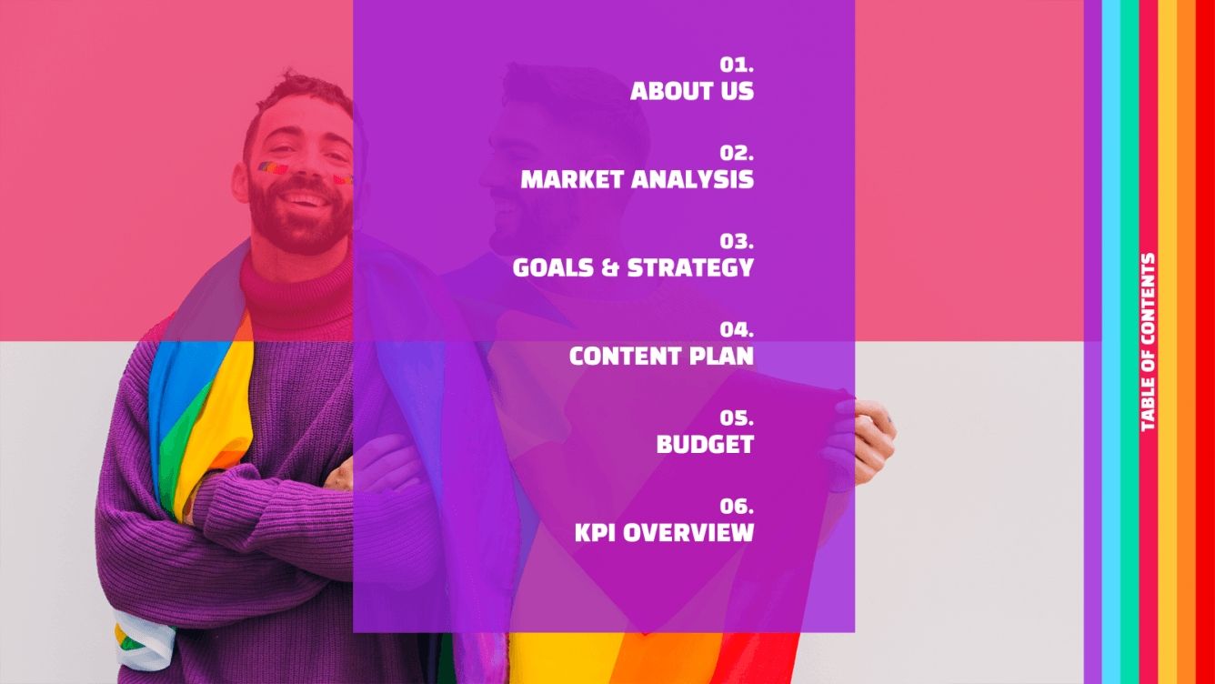 LGBT Marketing Campaign Google Slides and PowerPoint Template