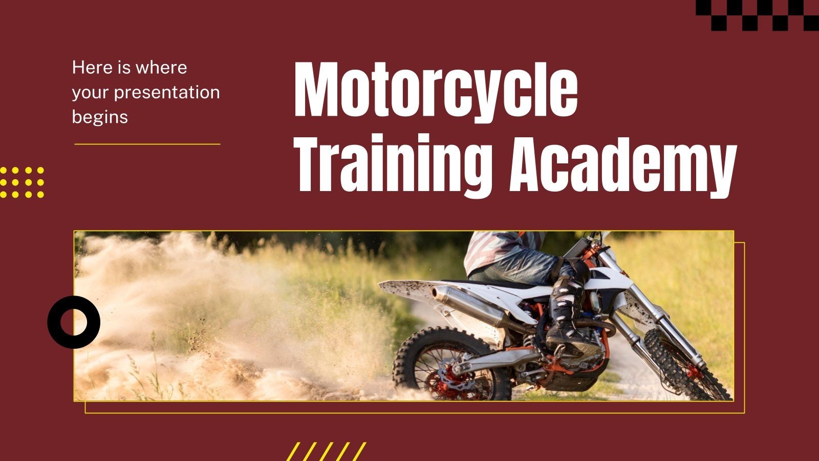 Motorcycle Training Academy Presentation