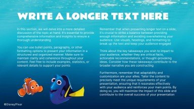 Finding Nemo Presentation