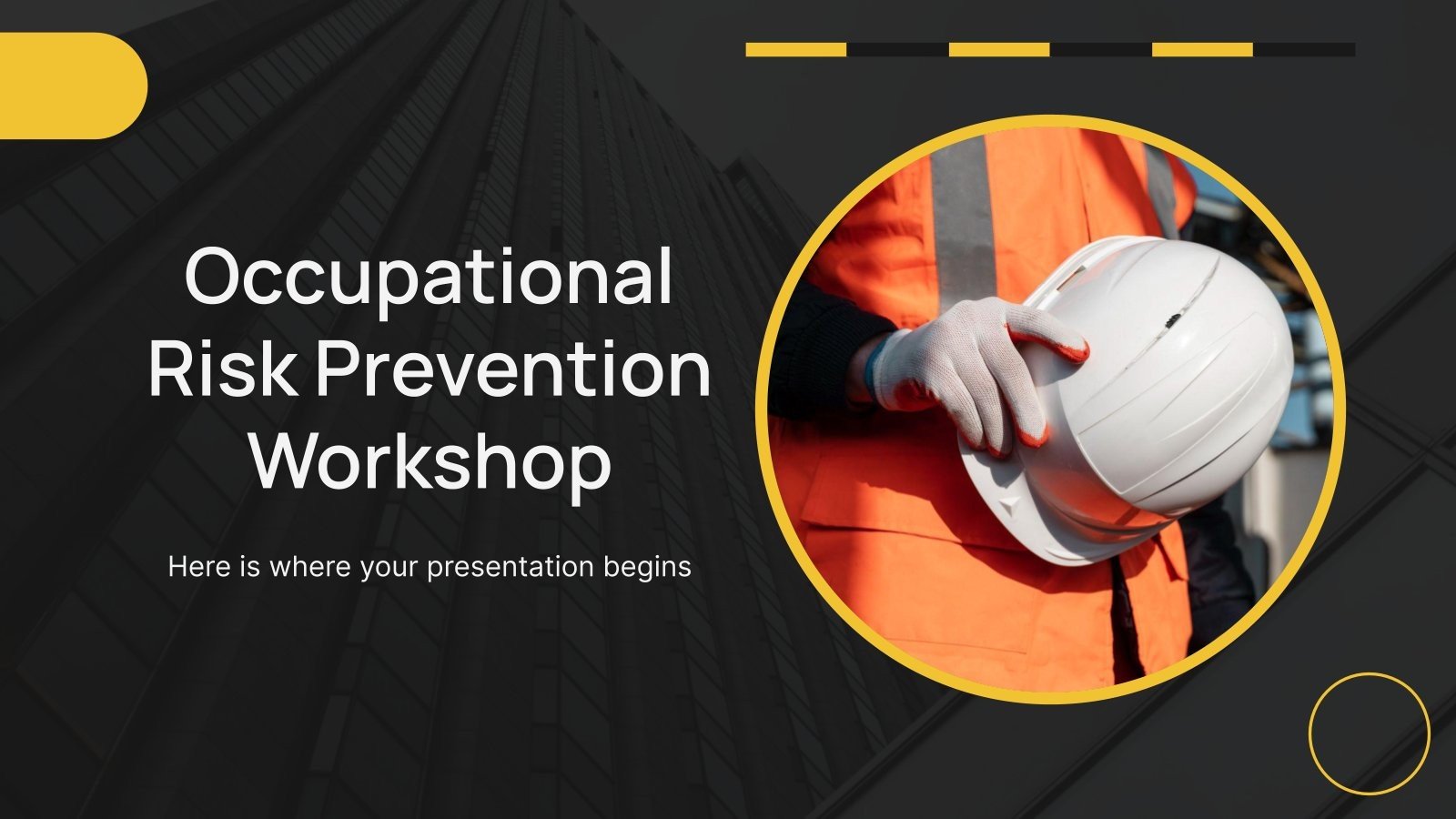 Occupational Risk Prevention Workshop Presentation