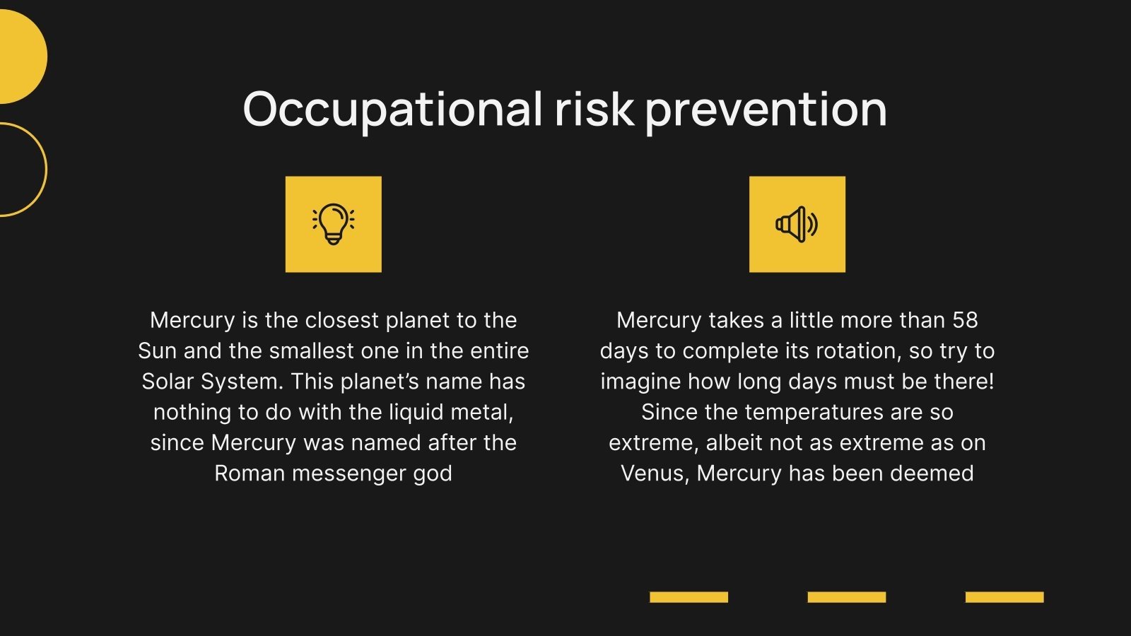 Occupational Risk Prevention Workshop Presentation