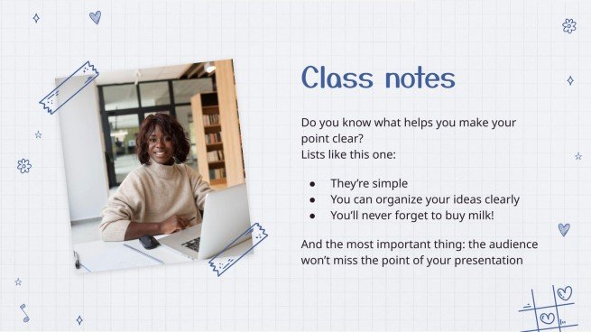 Ballpoint Pen Notebook for Education Presentation