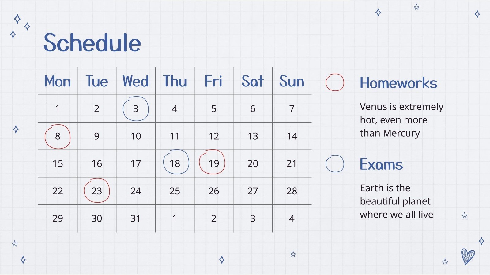 Ballpoint Pen Notebook for Education Presentation