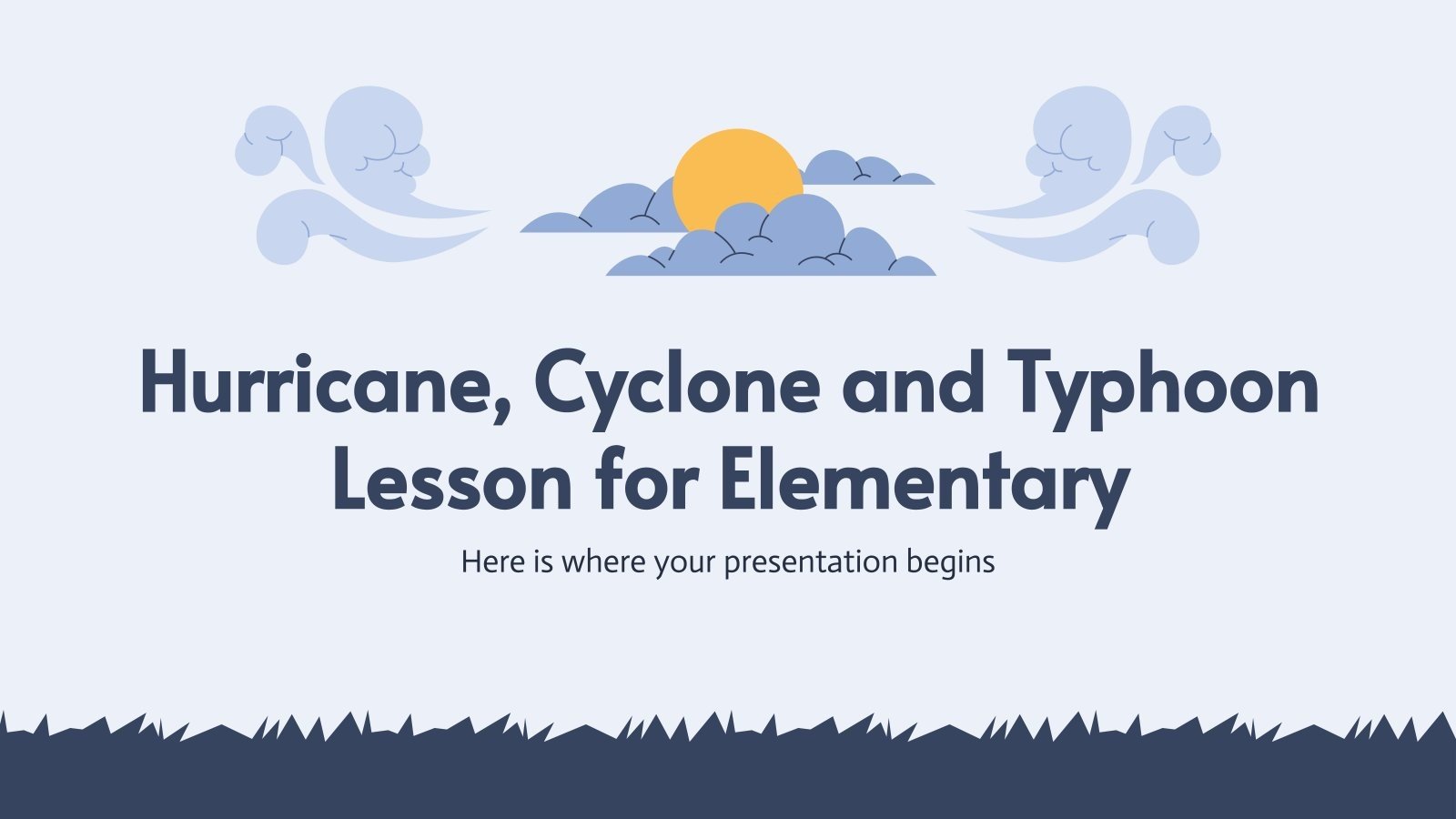 Free Google Slides & PPT Templates about the weather
