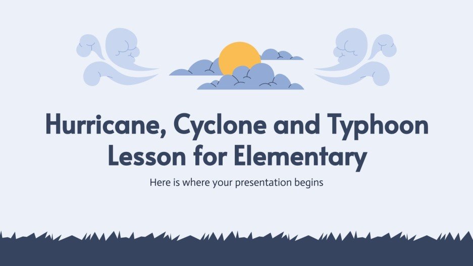 Free Google Slides themes and PowerPoint templates about Hurricanes