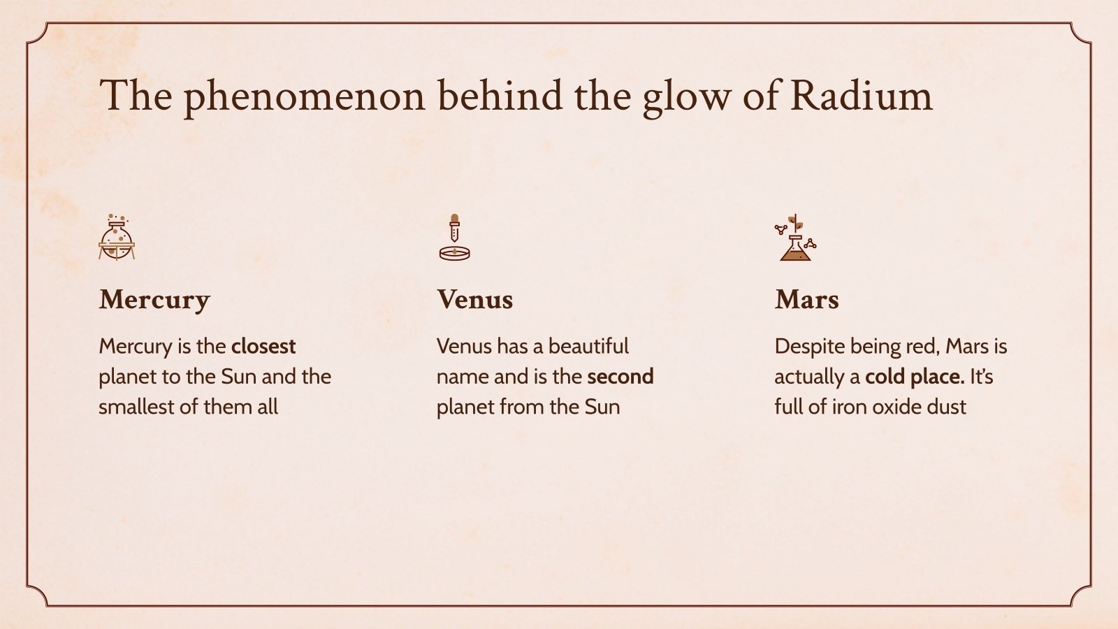 All About Chemical Element Radium Presentation