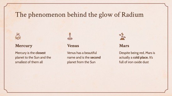All About Chemical Element Radium Presentation