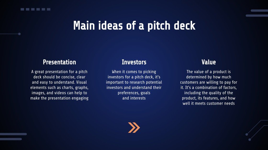 Technological Pitch Deck Presentation