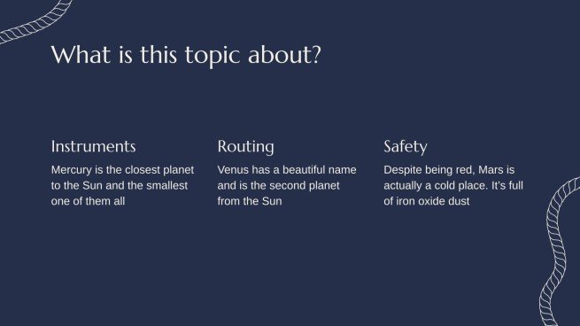 Advanced Navigation in Sailing Workshop Presentation