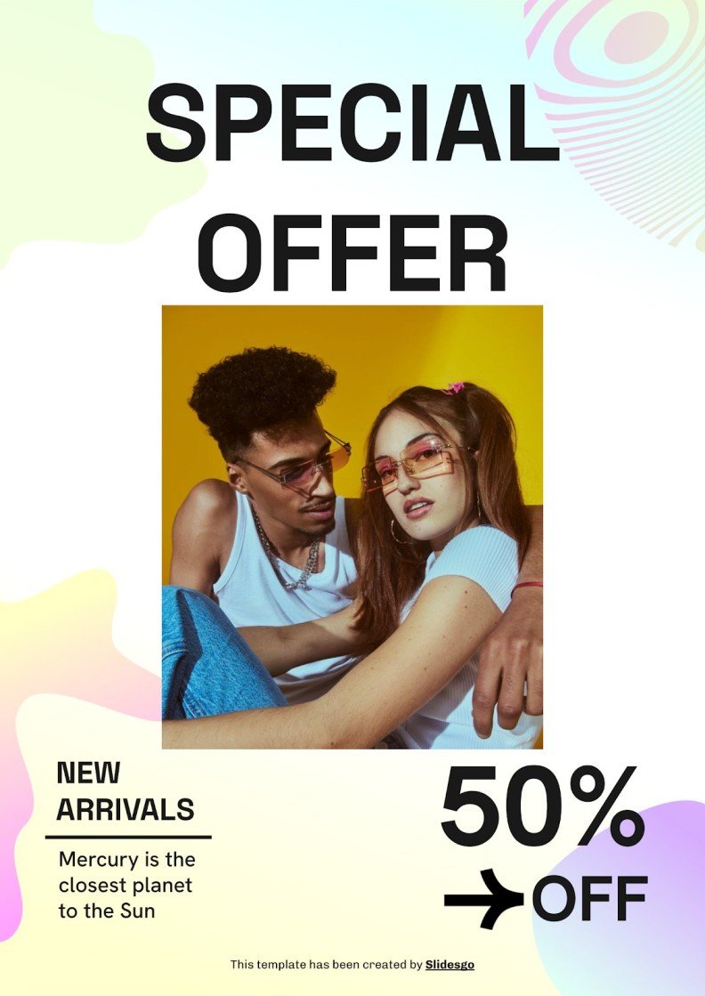 Modern Advertising Poster Presentation