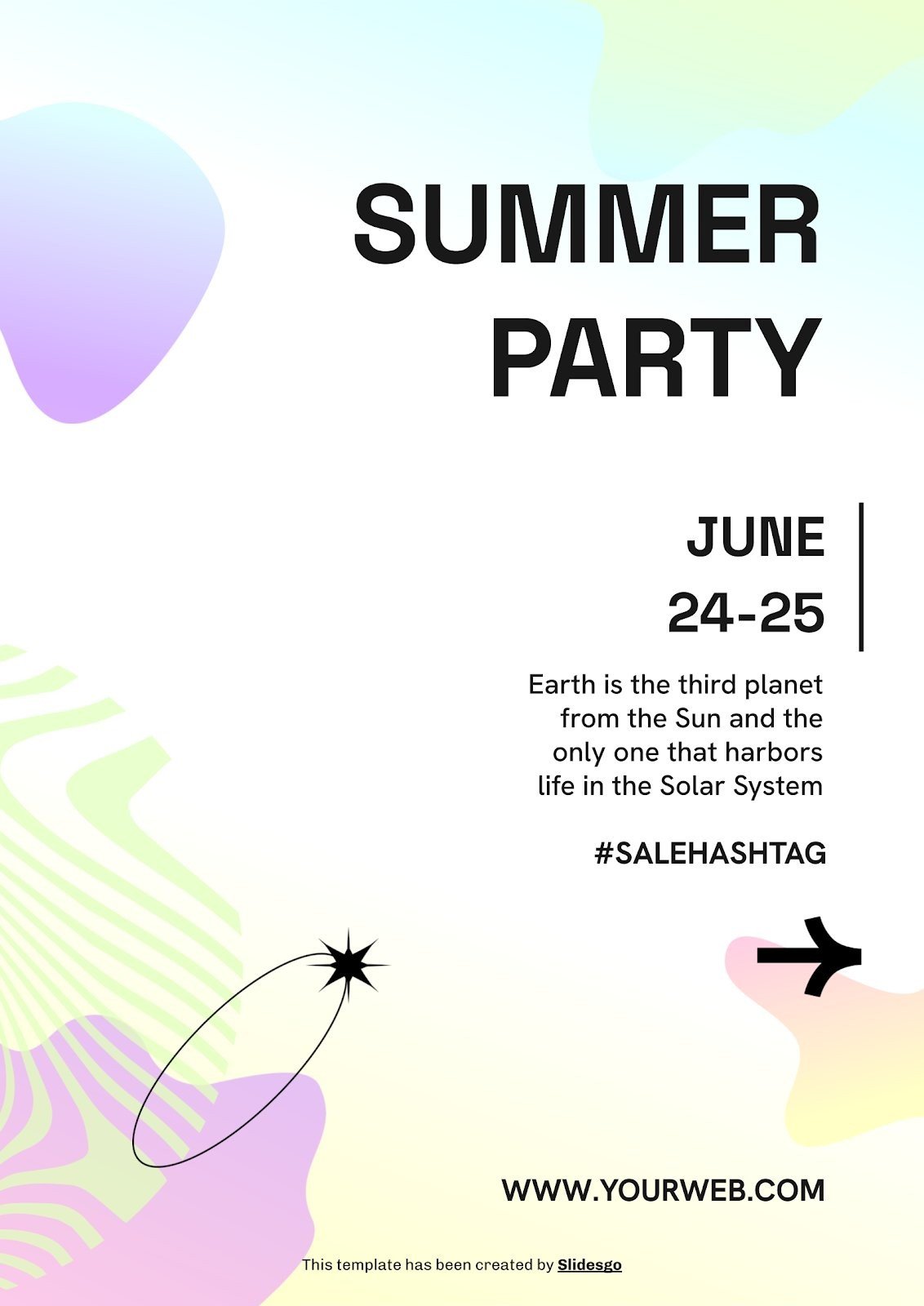 Modern Advertising Poster Presentation