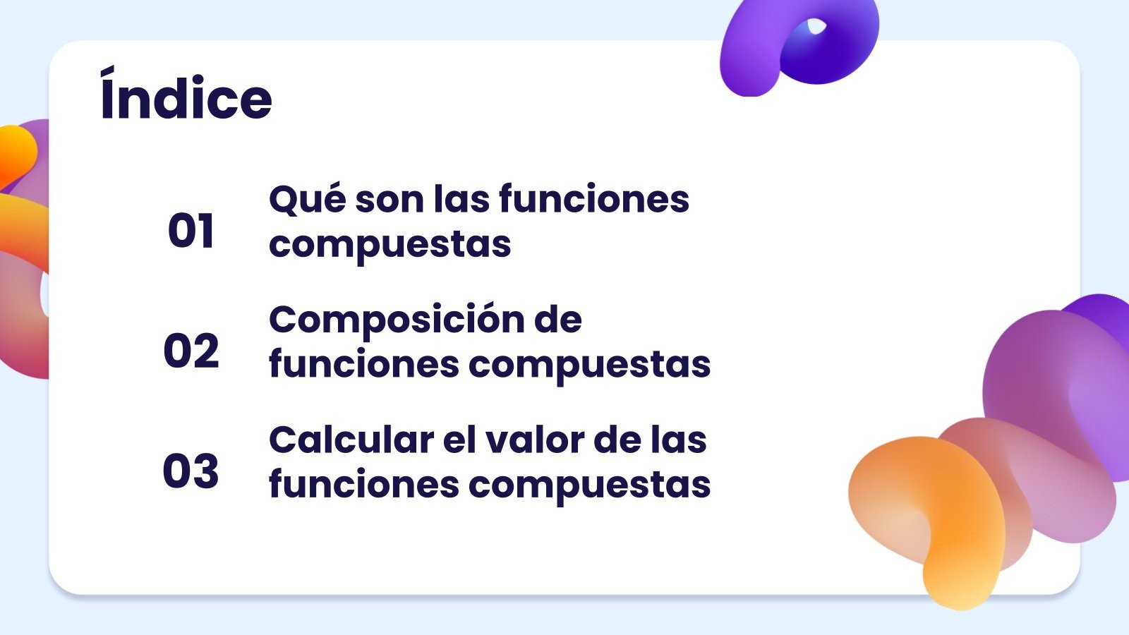 Presentación Funciones compuestas