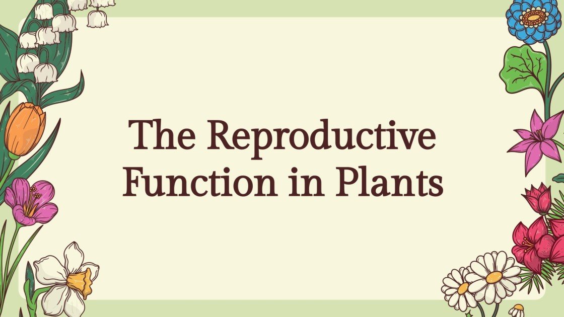Free templates about plants for Google Slides and PowerPoint