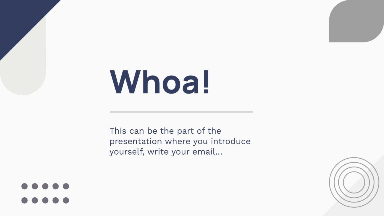 Formal Geometric Slides Presentation