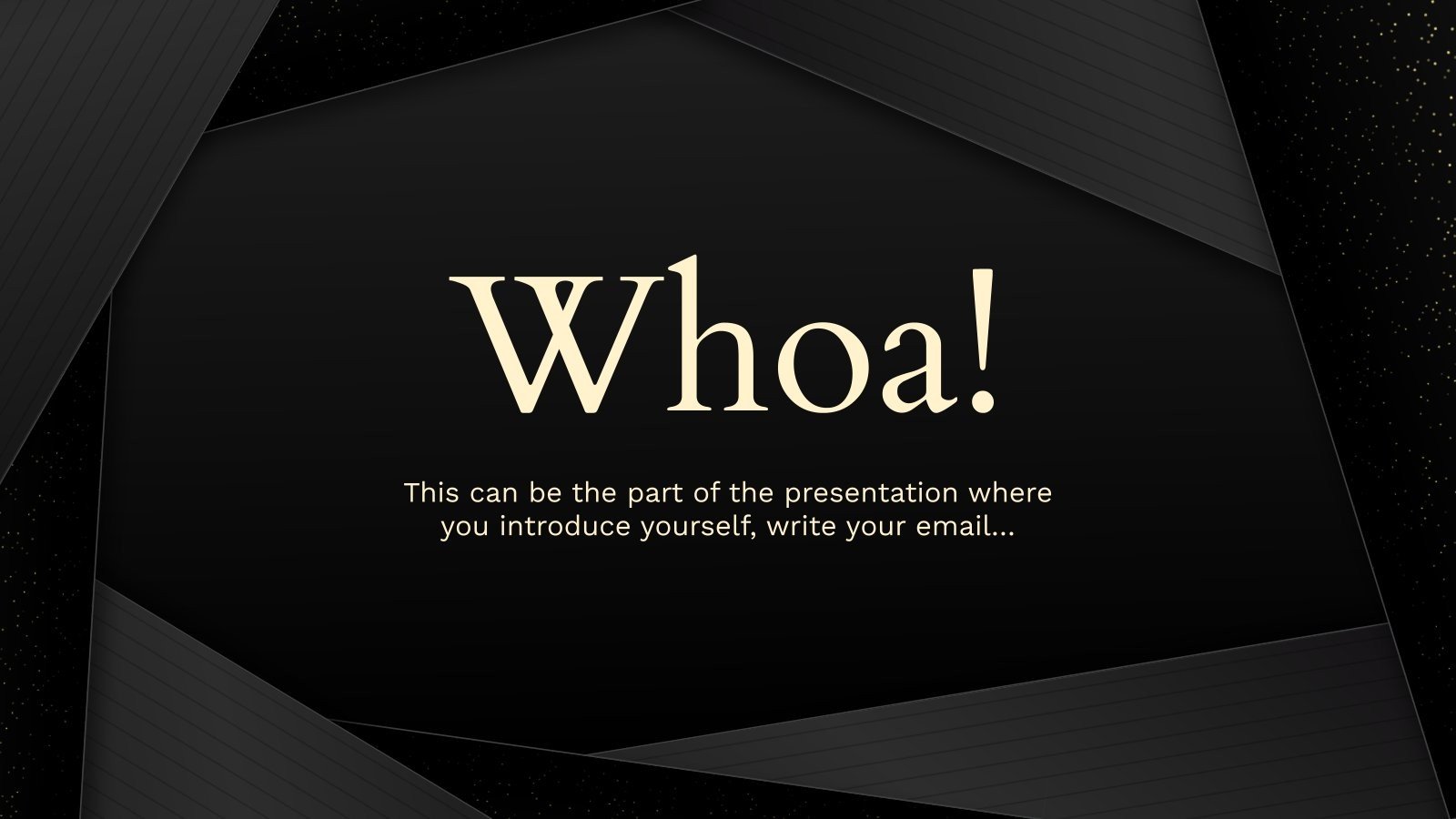 New Darkle Slideshow Presentation