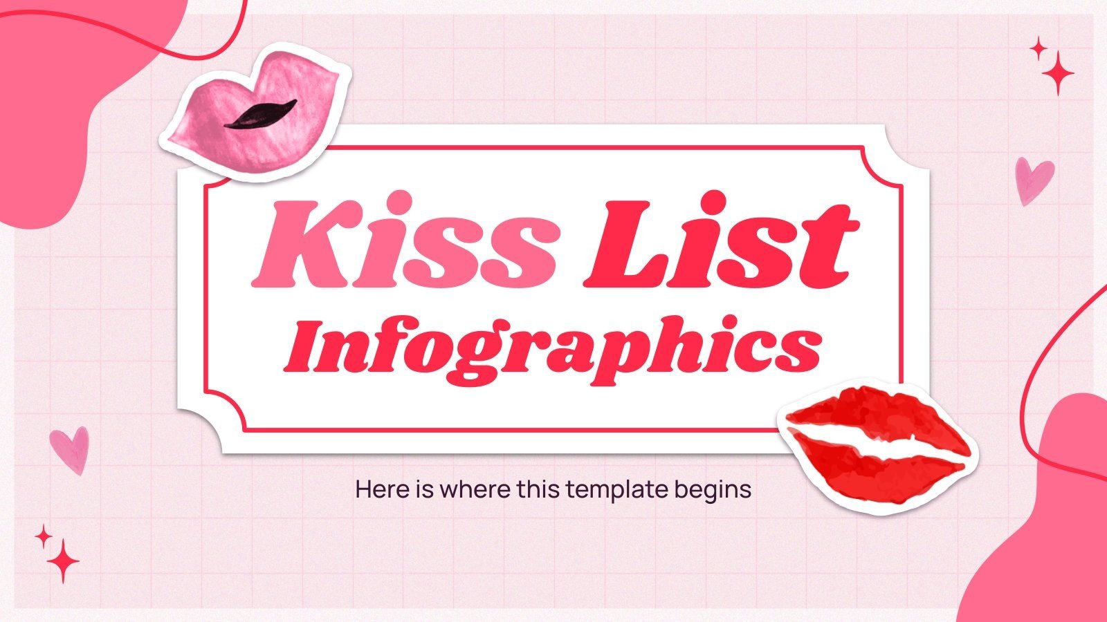 Kiss List Infographics Template