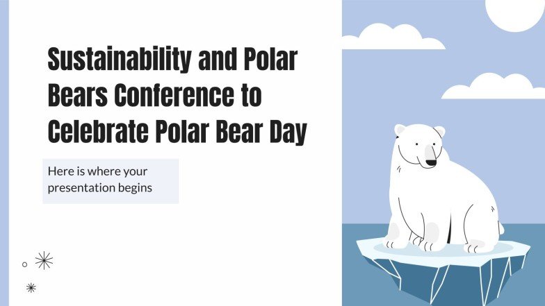 Presentación Conferencia sobre sostenibilidad y osos polares