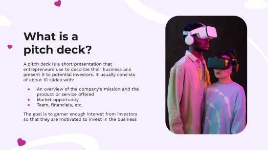 Metaverse Dating App Pitch Deck Presentation