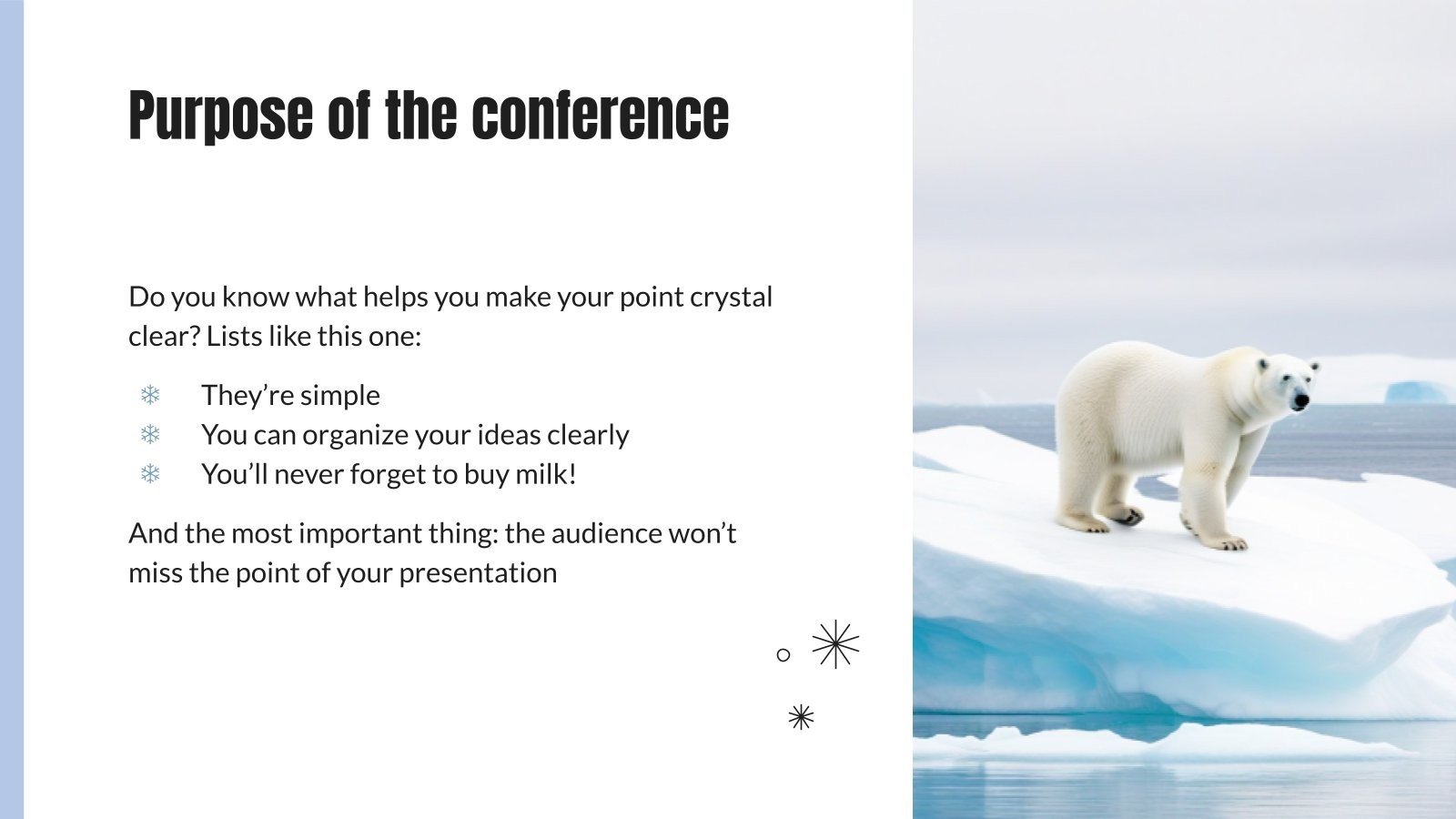 Sustainability and Polar Bears Conference