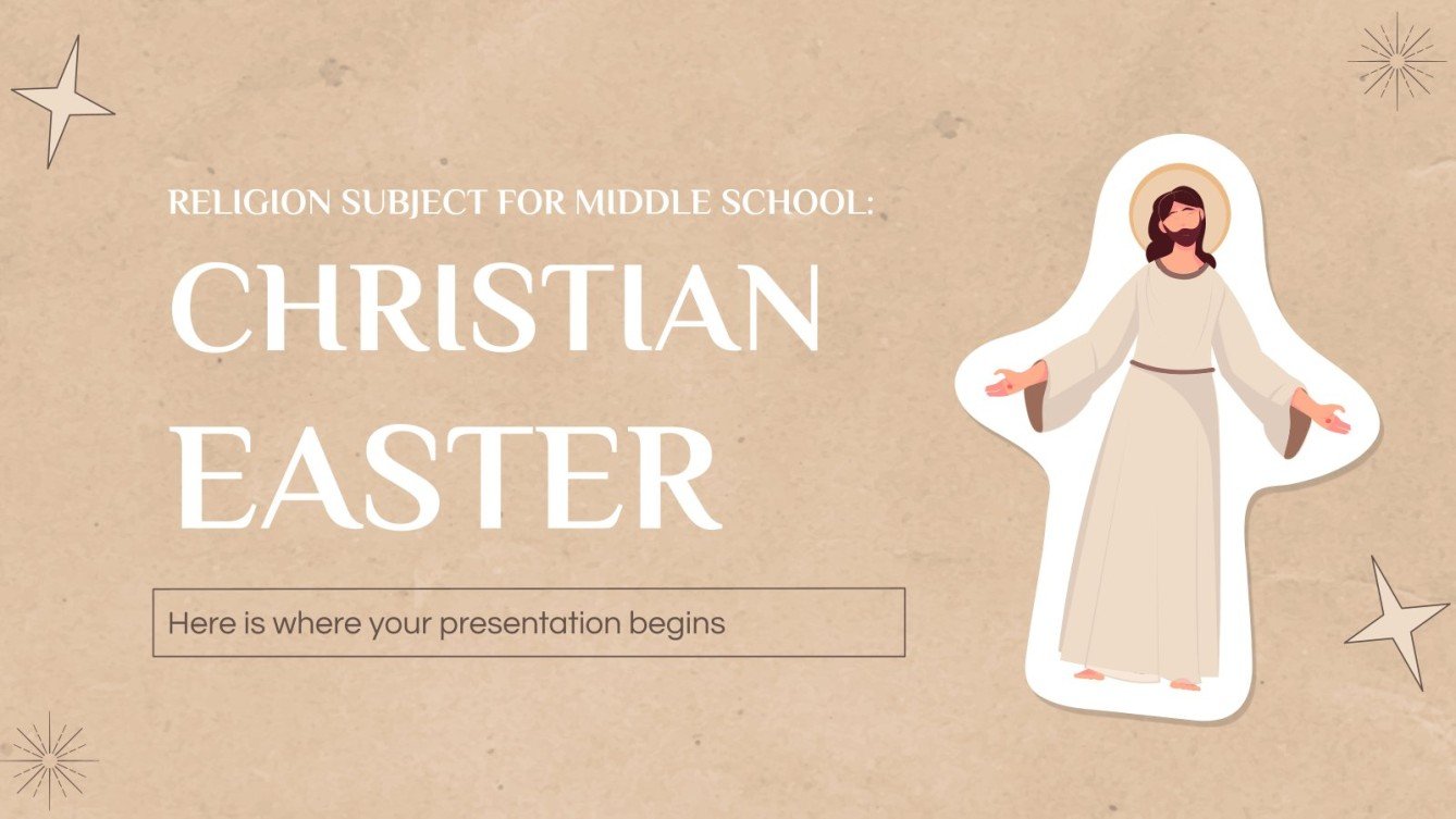 Religion Subject for Middle School: Christian Easter