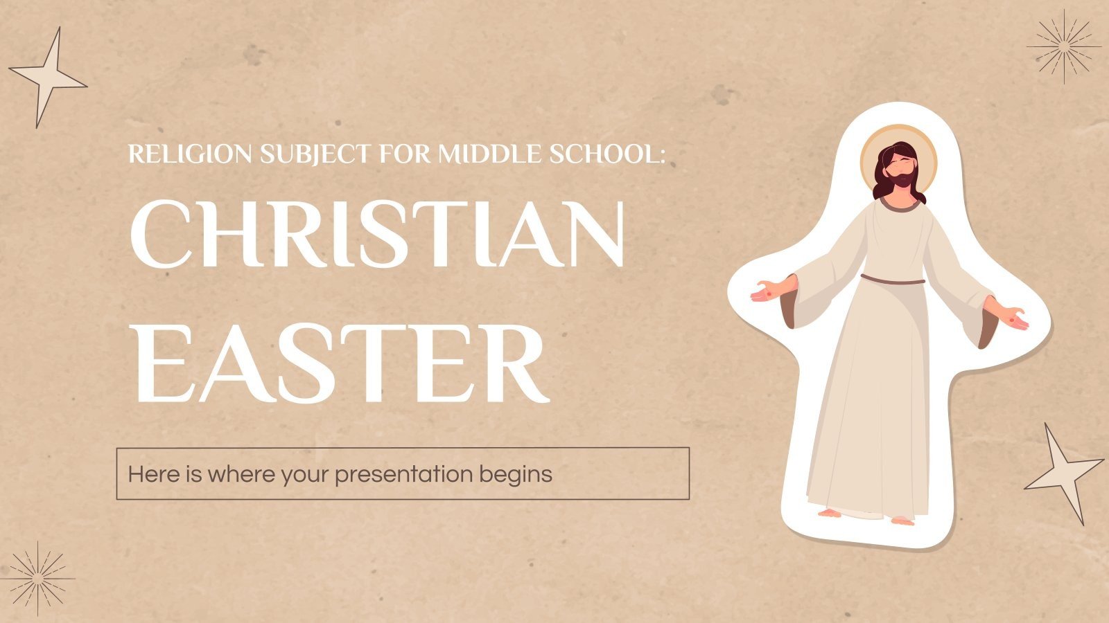 Religion Subject for Middle School: Christian Easter
