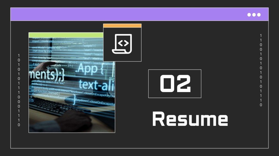 Senior Frontend Developer Portfolio Presentation