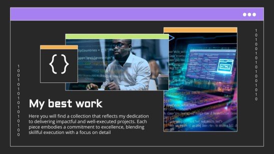 Senior Frontend Developer Portfolio Presentation