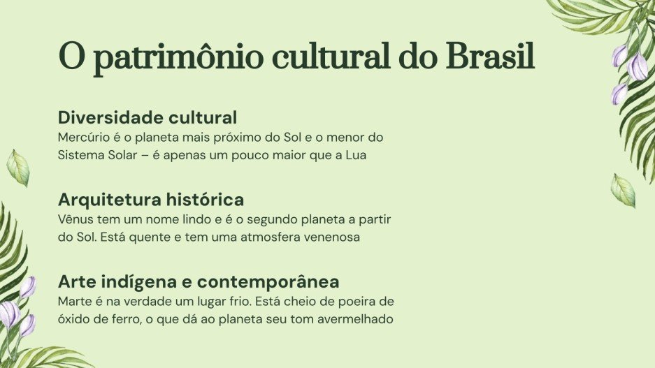 History of Brazil Presentation