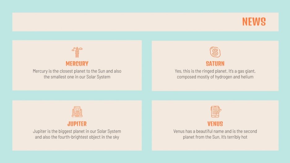 Language School Newsletter Google Slides and PowerPoint Template