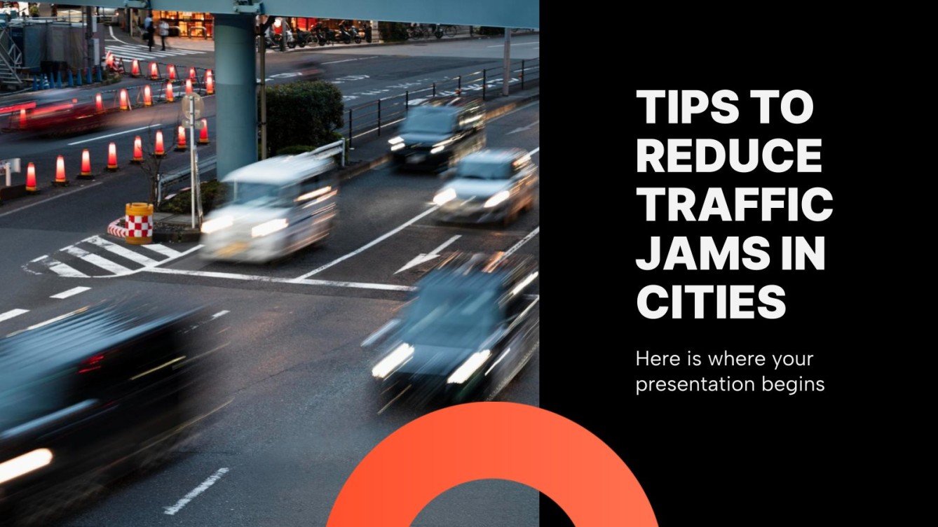 Tips to Reduce Traffic Jams in Cities Presentation
