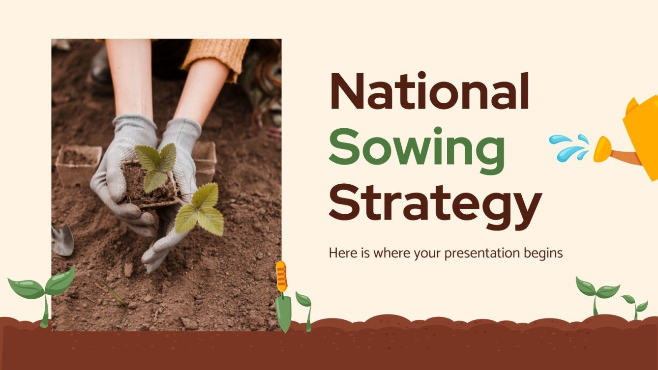 National Sowing Strategy Presentation