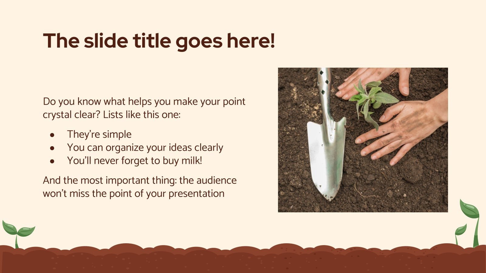 National Sowing Strategy Presentation