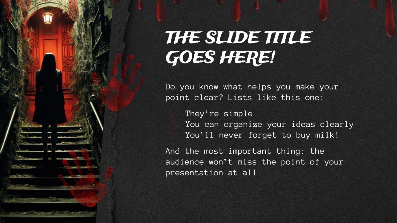 Apresentação História de horror