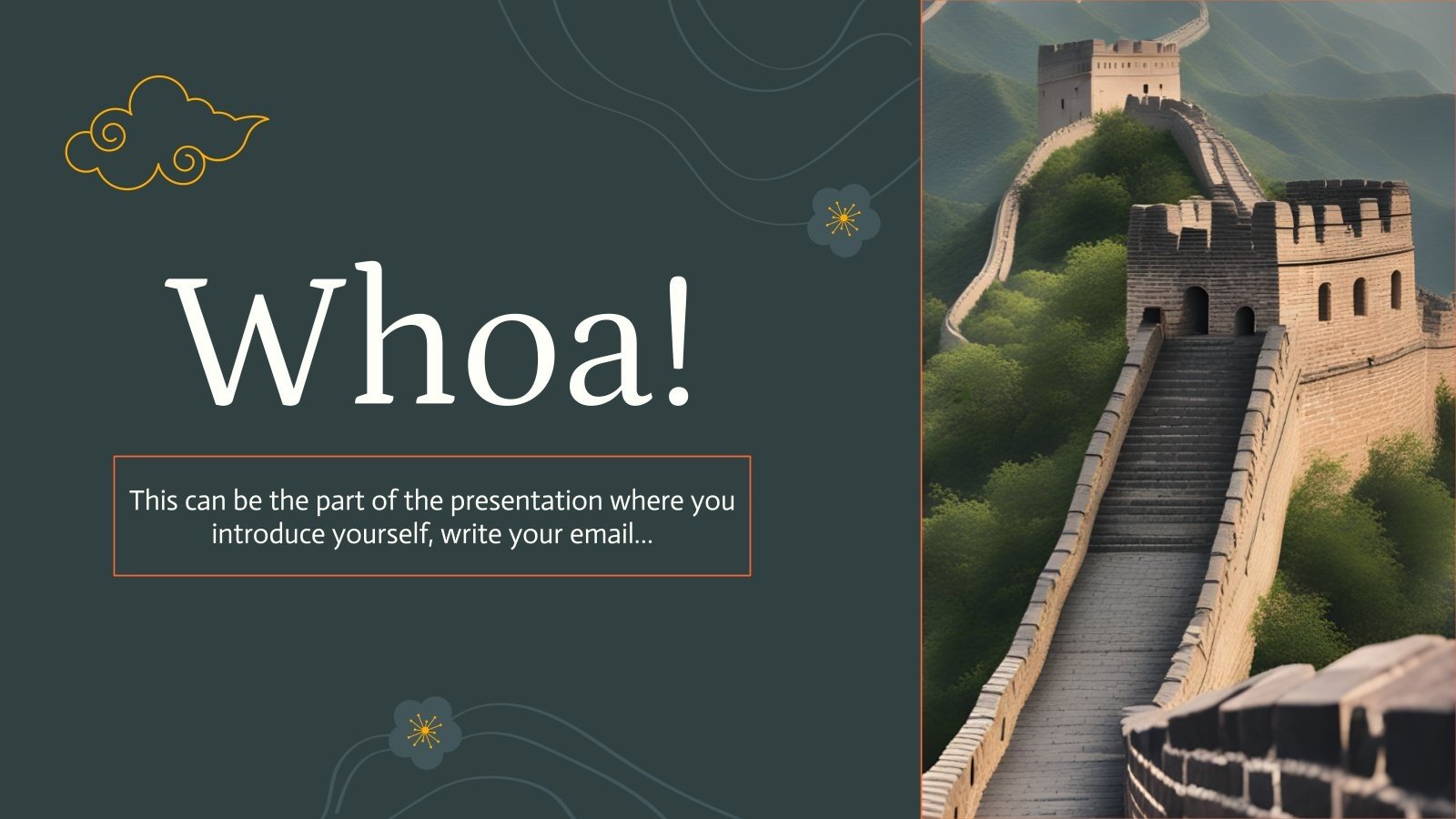 Cultural Significance of China's Great Wall Presentation