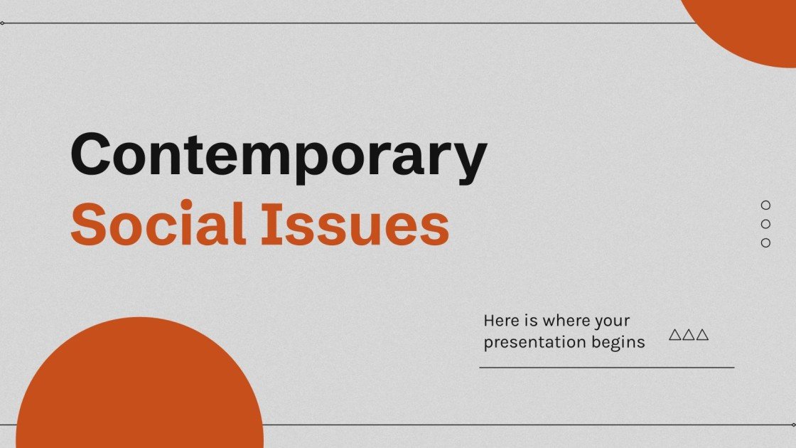 Free Social Issues Google Slides themes and PPT templates