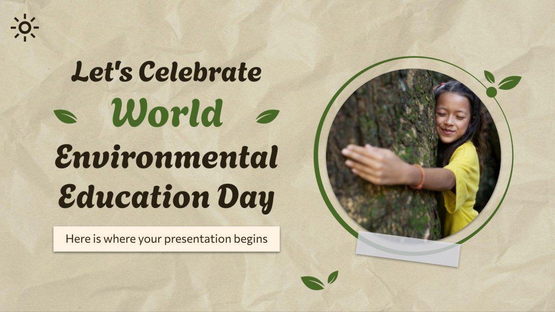 Let's Celebrate World Environmental Education Day