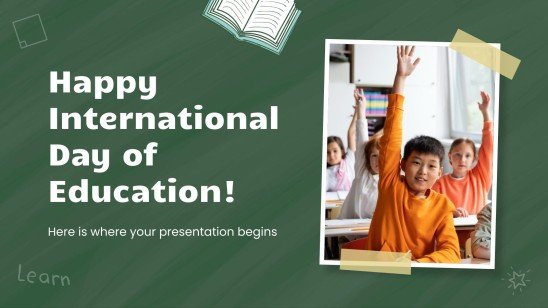 Happy International Day of Education! Presentation