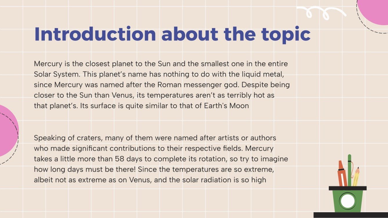 Personal Introduction for Elementary Presentation