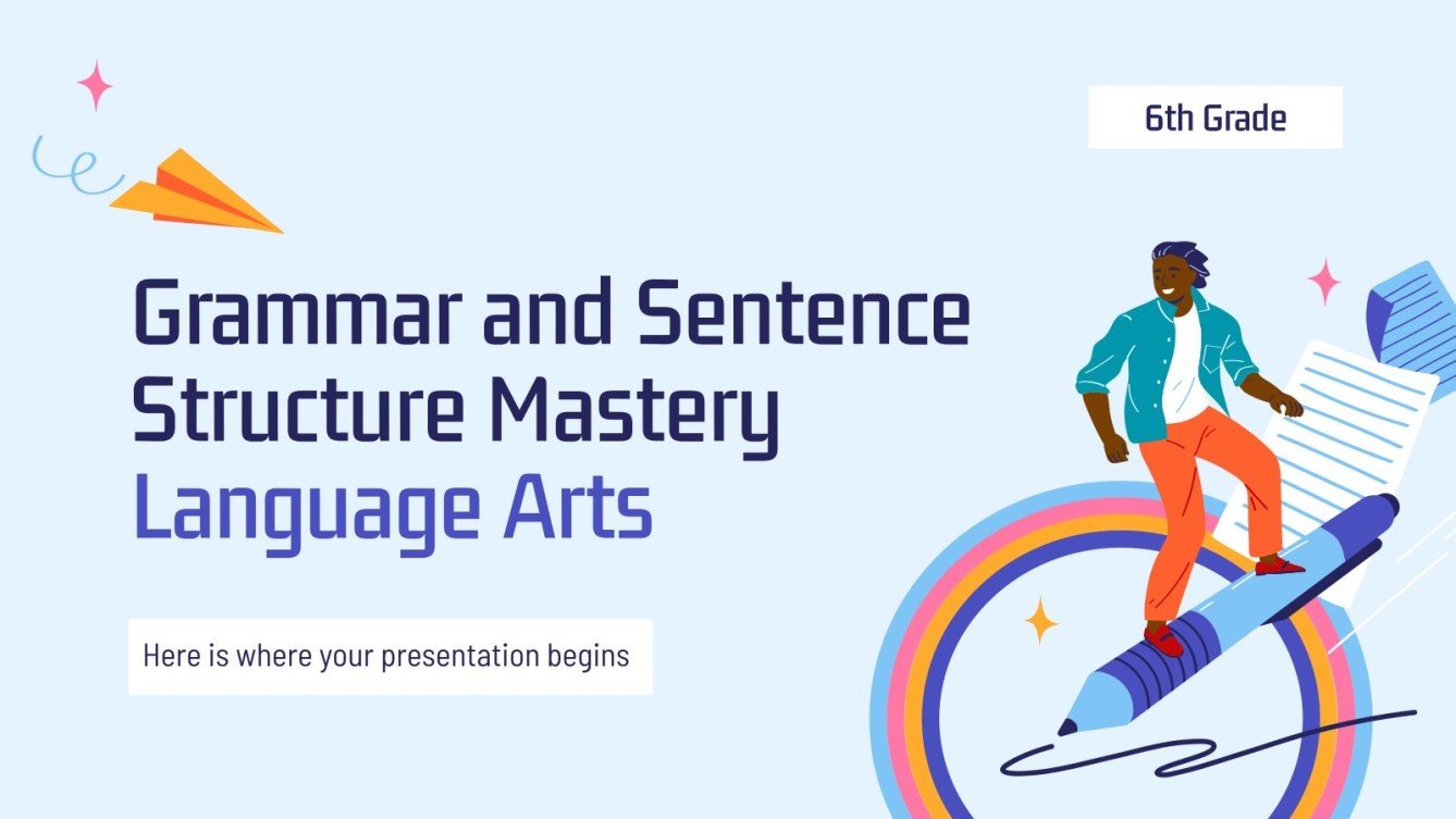 Grammar and Sentence Structure Mastery - 6th Grade