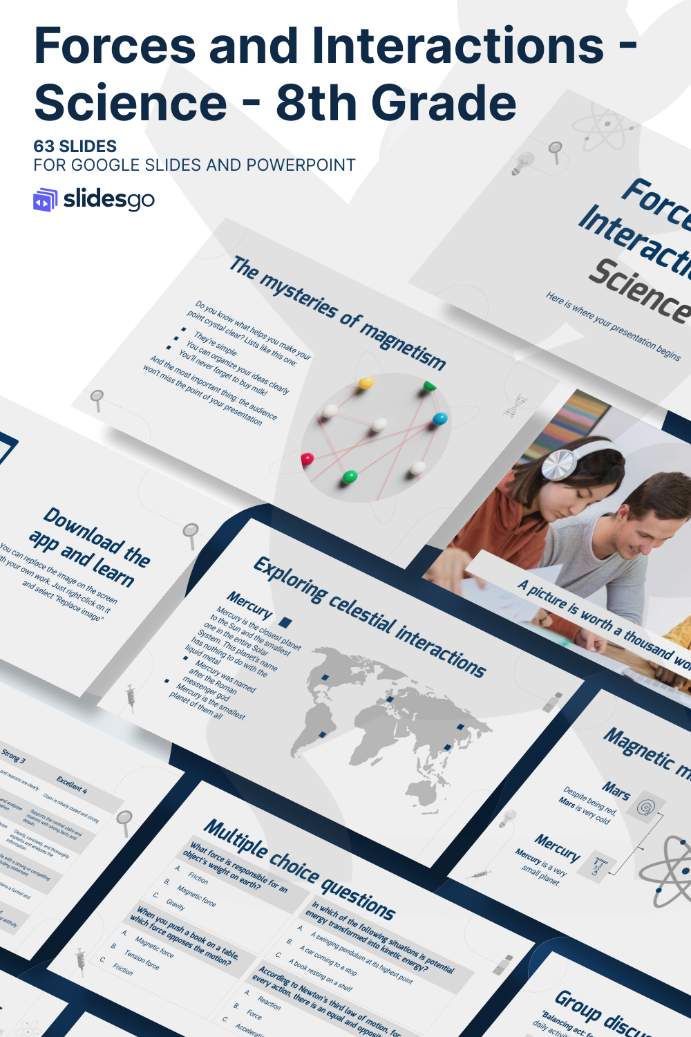 Forces and Interactions - Science - 8th grade Presentation