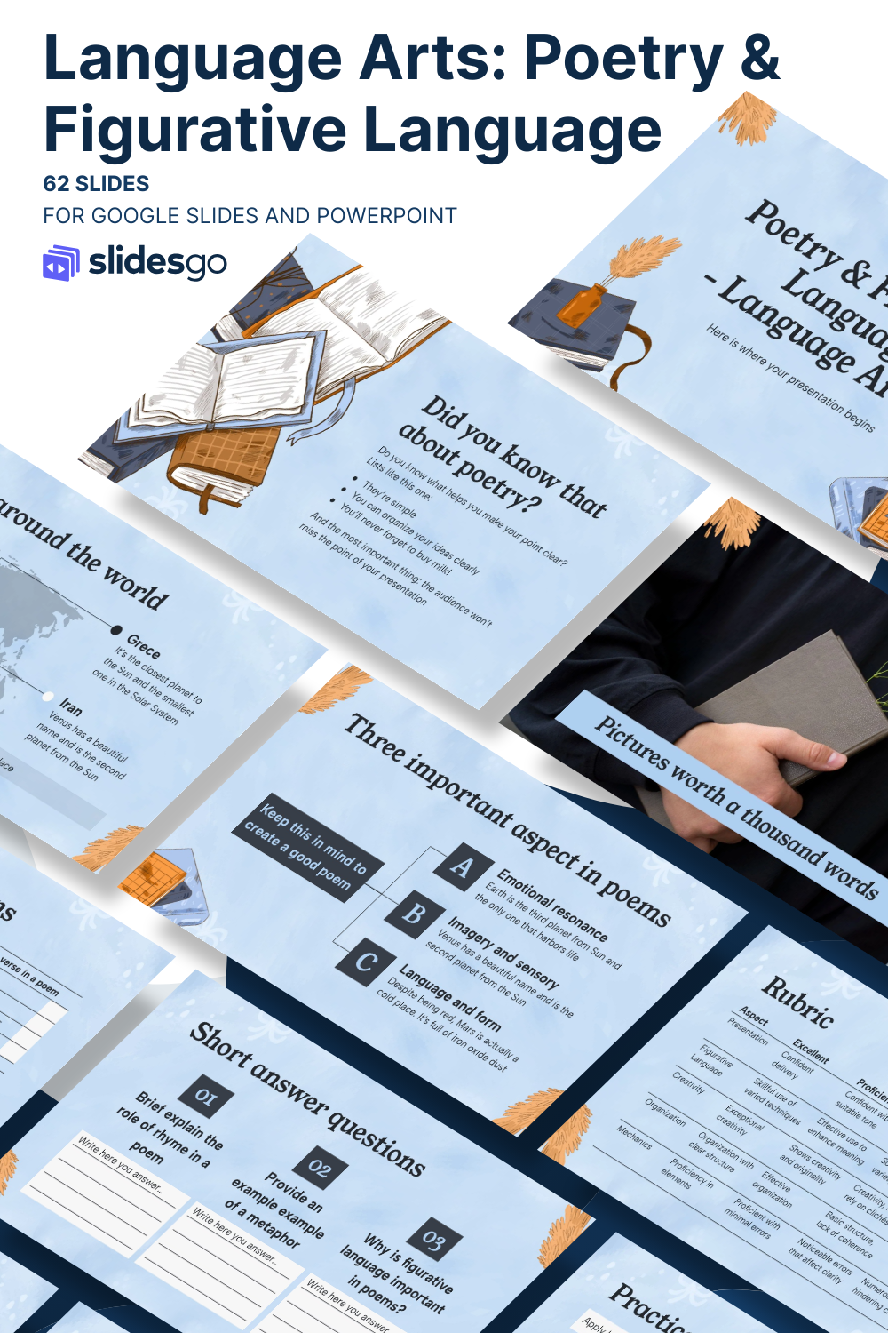 Poetry and Figurative Language - Language Arts - 6th Grade